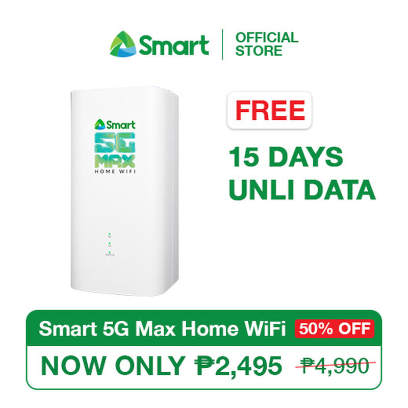 Smart 5G Max Home WiFi/ Turbo WiFi | Smart Online Store.