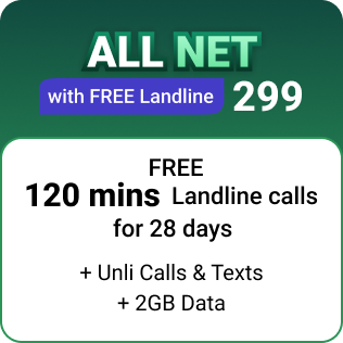 ALLNET w/ FREE Landline 299 | Smart Online Store.