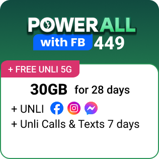POWER ALL FB 449 with FREE UNLI 5G | Smart Online Store.