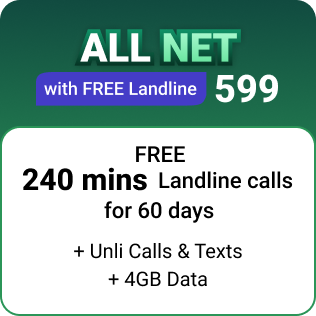 ALLNET w/ FREE Landline 599 | Smart Online Store.